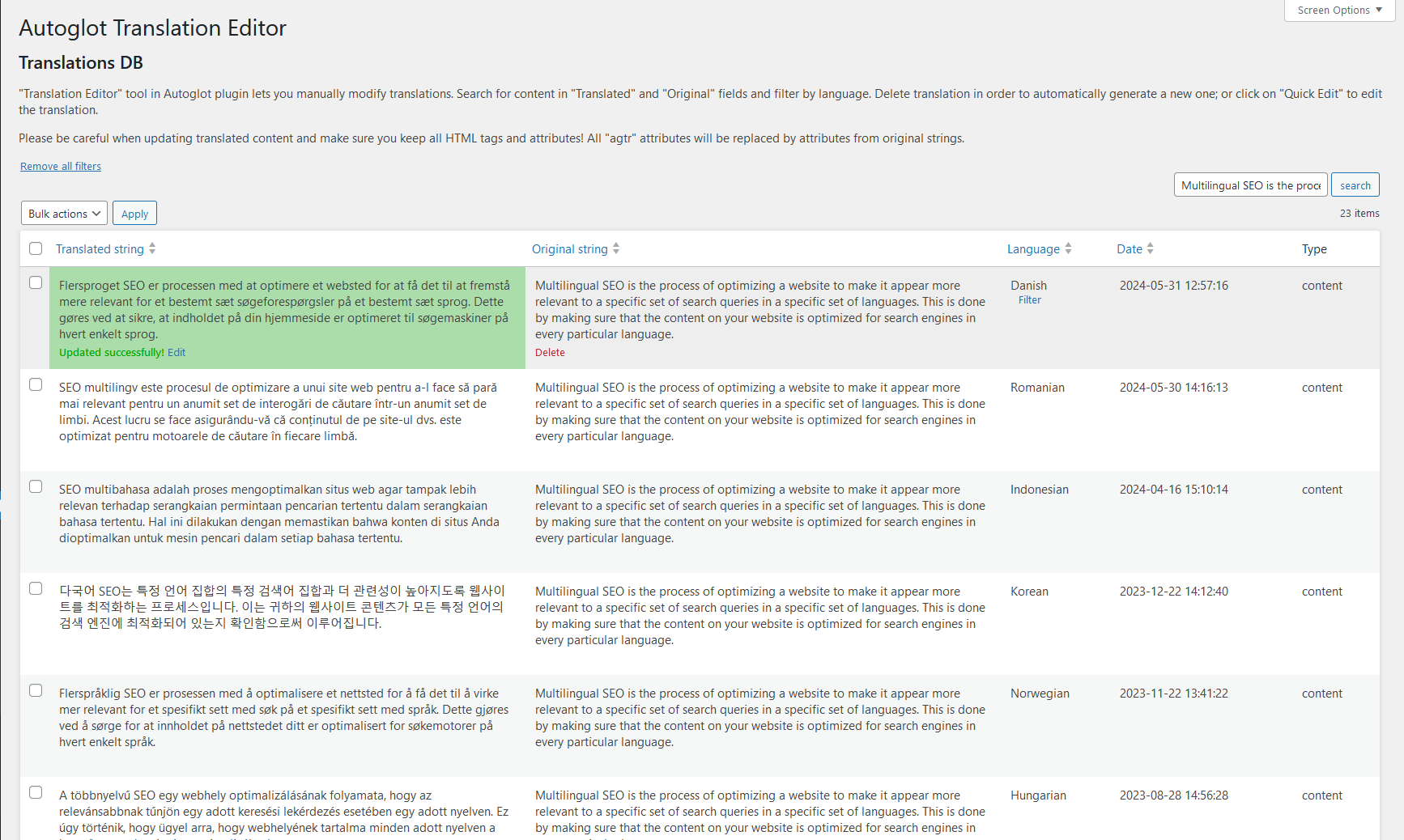 How To Edit Translation in WordPress? | Autoglot Blog: News, Releases ...